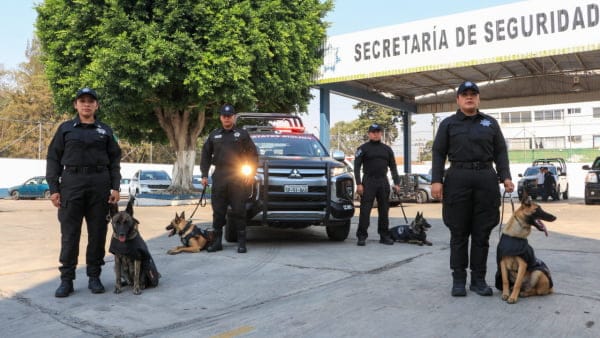 Obtiene Comando Canófilo certificación internacional: SSP - Puebla321 Obtiene Comando Canófilo certificación internacional: SSP - Puebla321