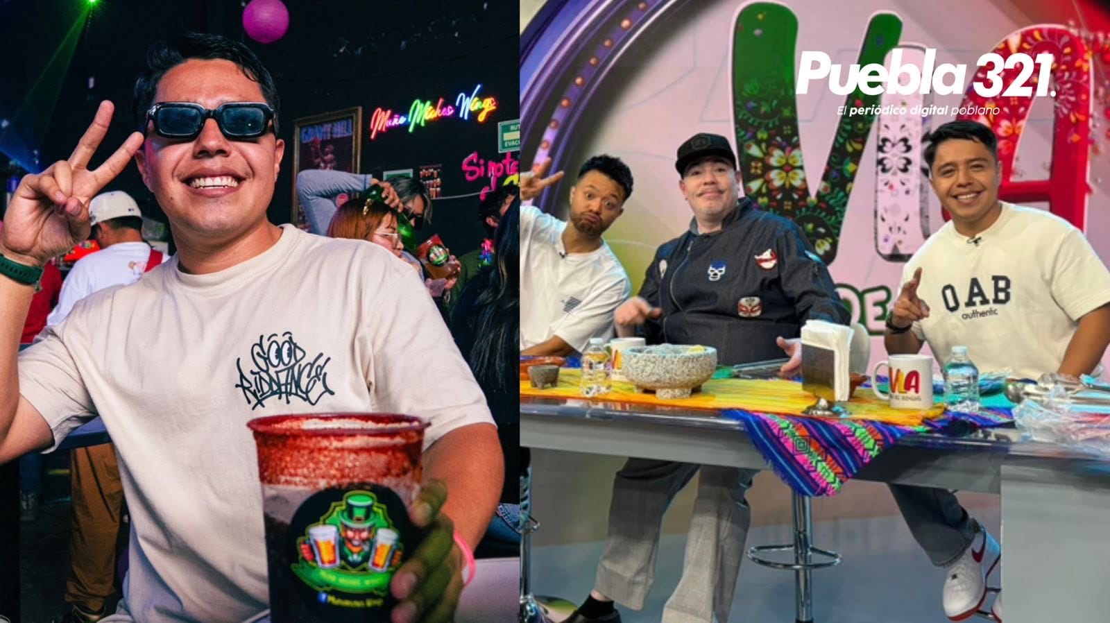 Influencer poblano destaca por su participación en "Venga la Alegría ...